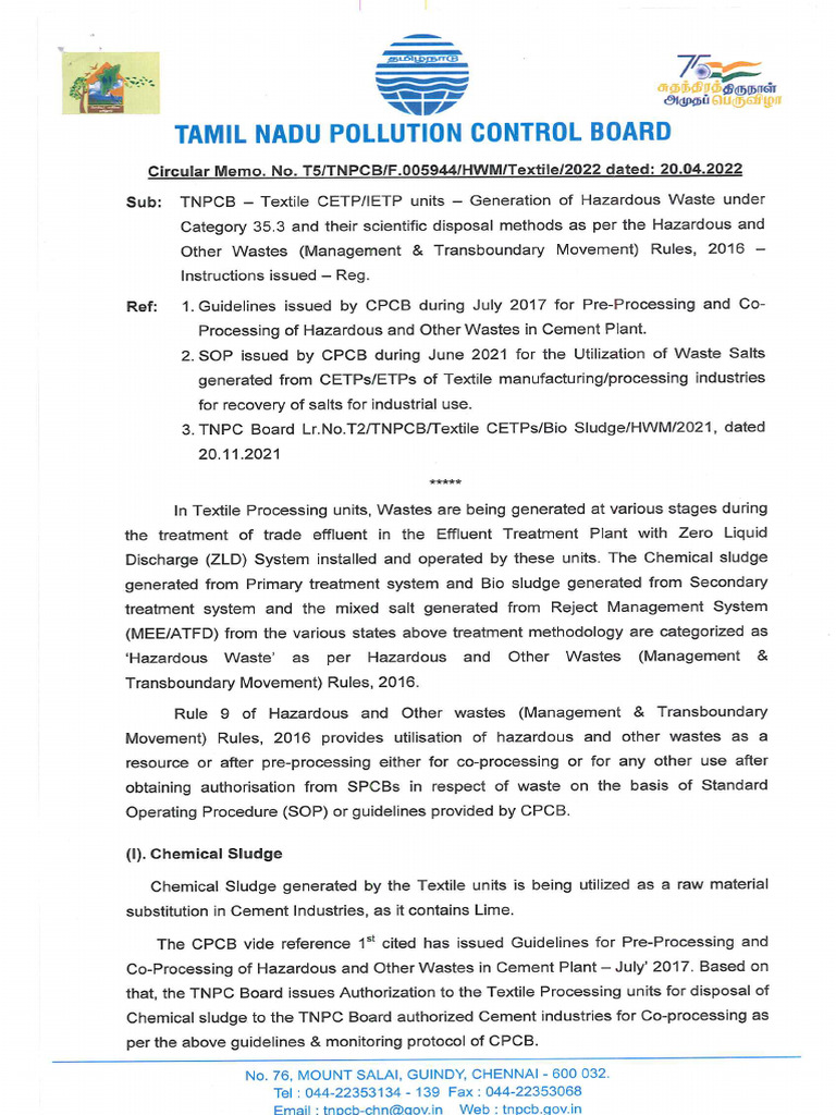 Biosludge Memo 23.04.2022 | PDF