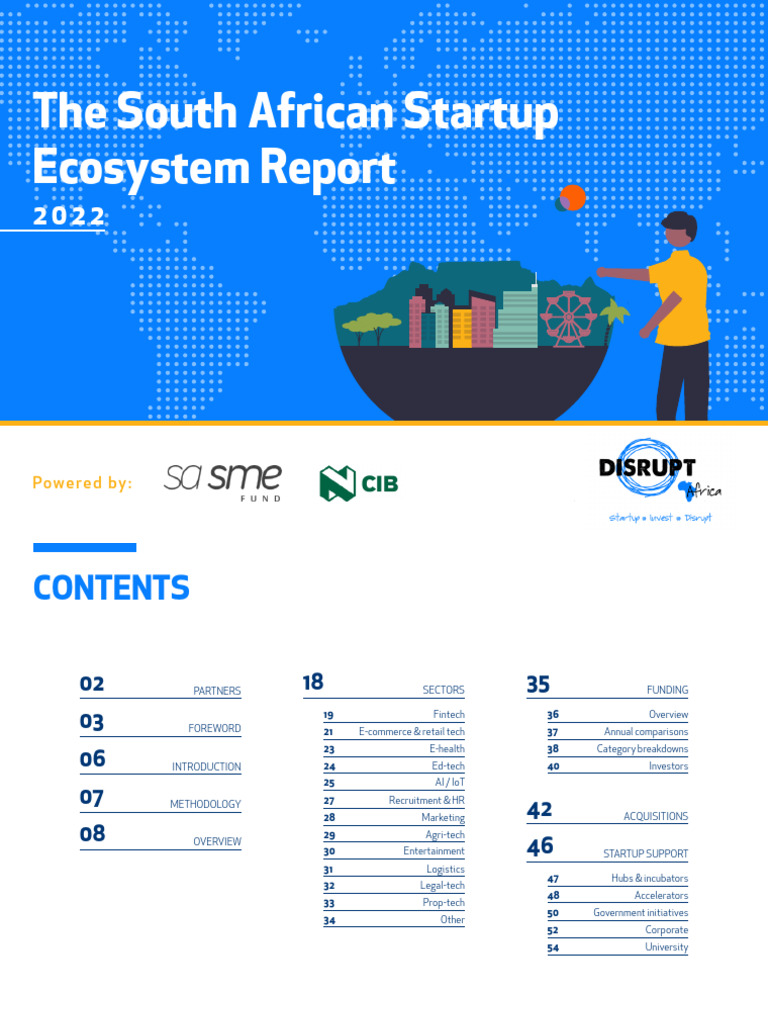 The South African Startup Ecosystem Report 2022 | PDF