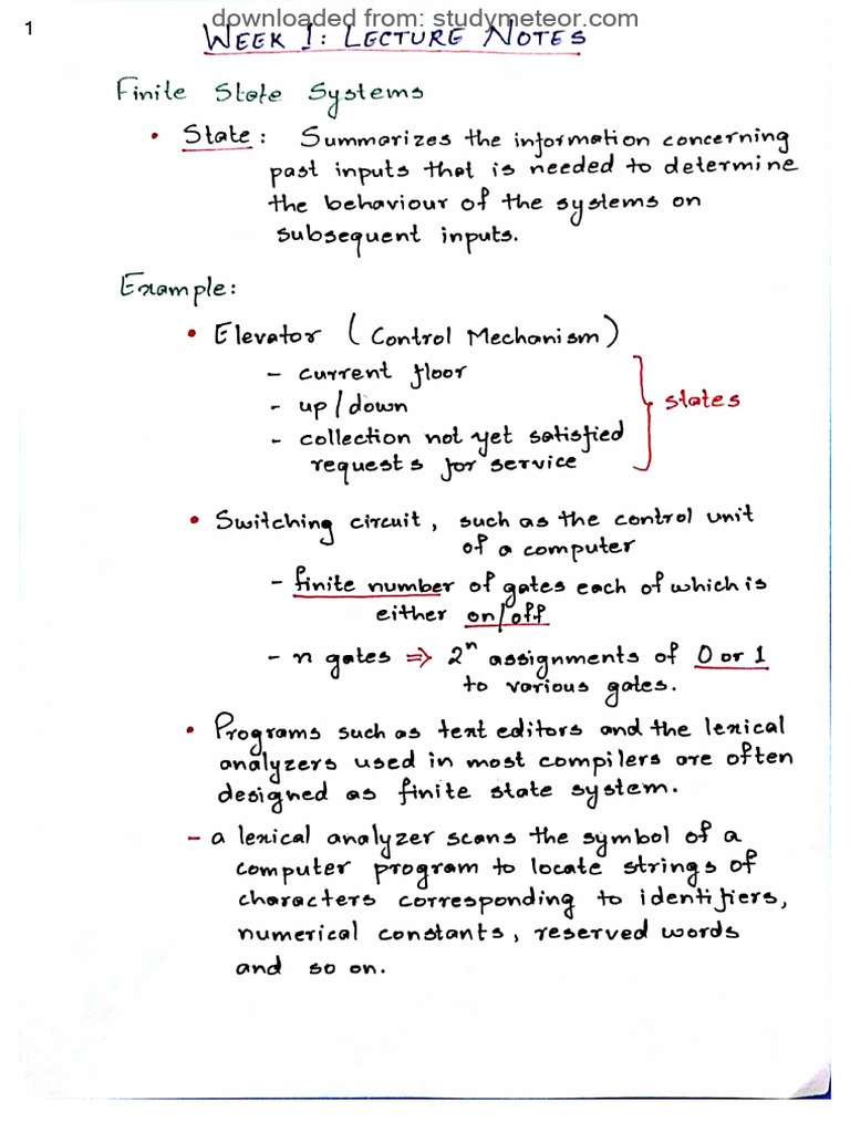 TAFL Unit 1 f1 | PDF