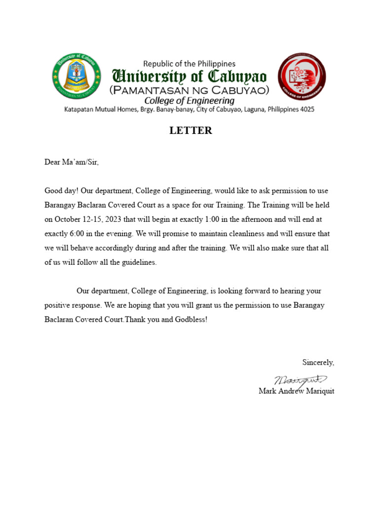 Coe Letter | PDF