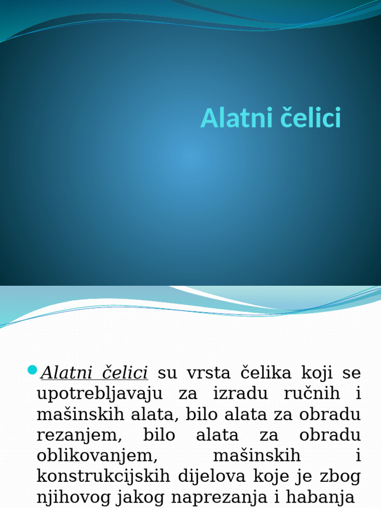 Alatni Celici | PDF