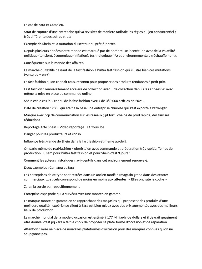 Seance 7 Strat de rupture survie | PDF