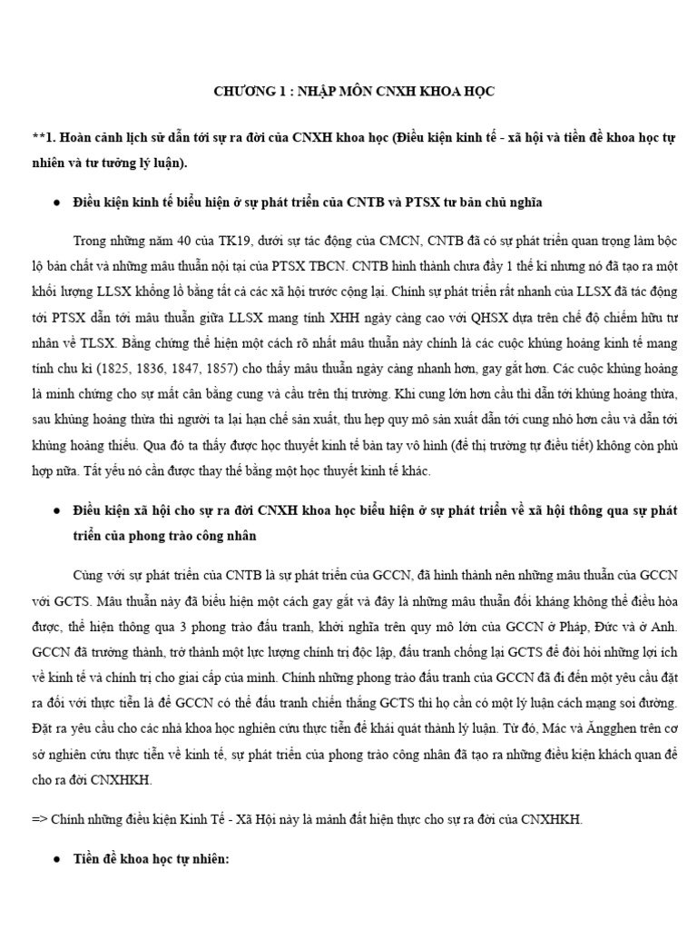 D CNG CH Nghia Xa Hi Khoa HC | PDF