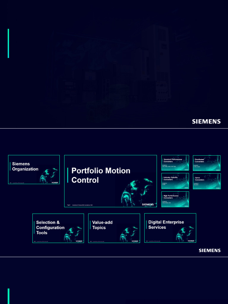 SINAMICS Low Voltage Converters 2021 | PDF