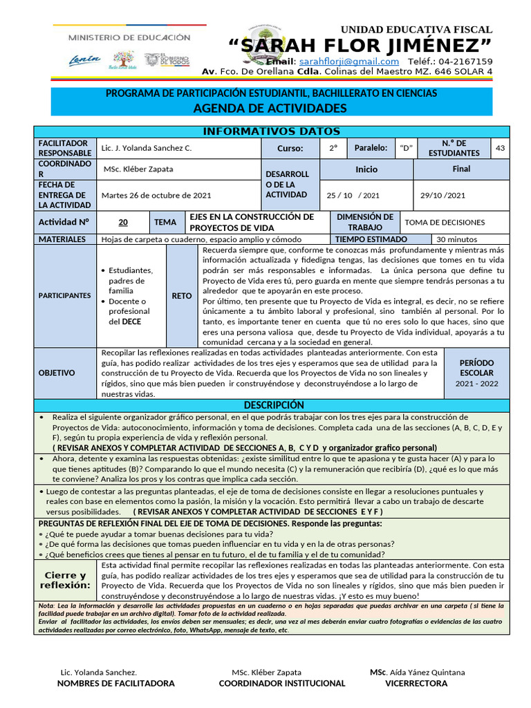 -ACTIVIDAD # 20 PPE | PDF