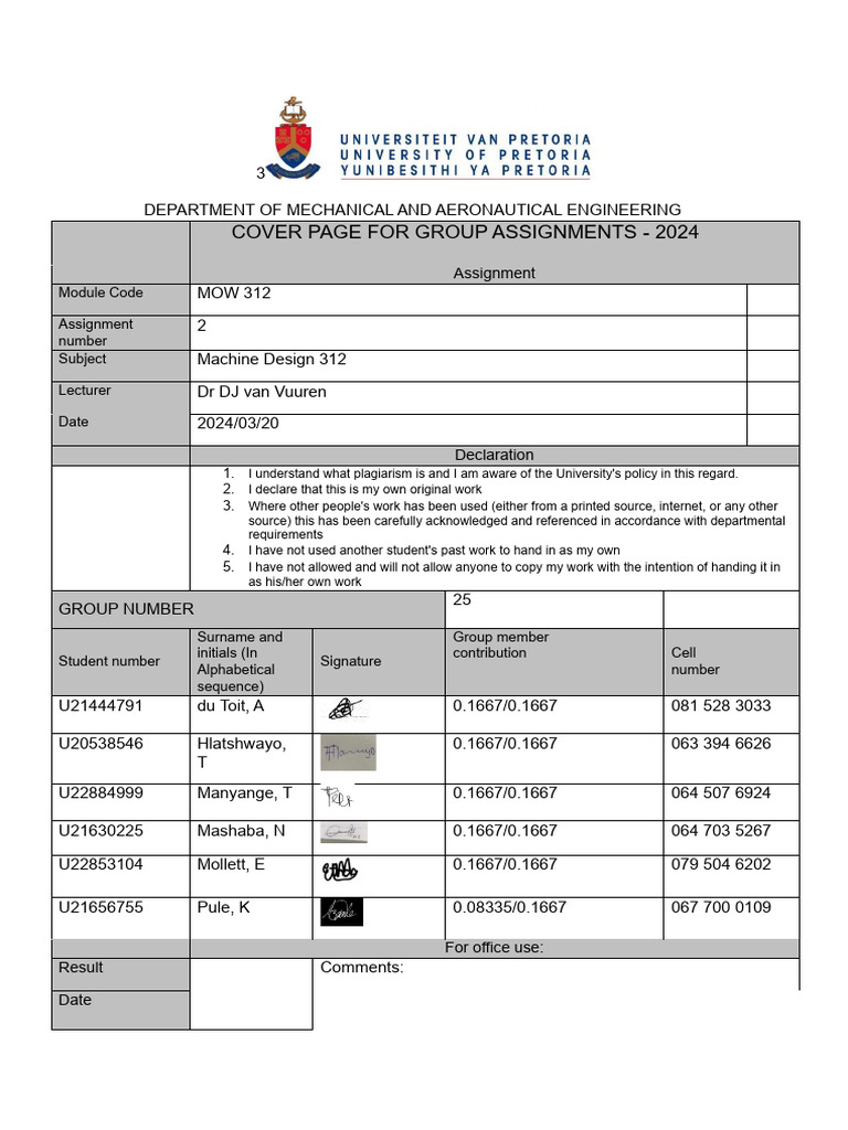 Assignment 2 Group 25-Final | PDF | Elevator | Lift (Force)
