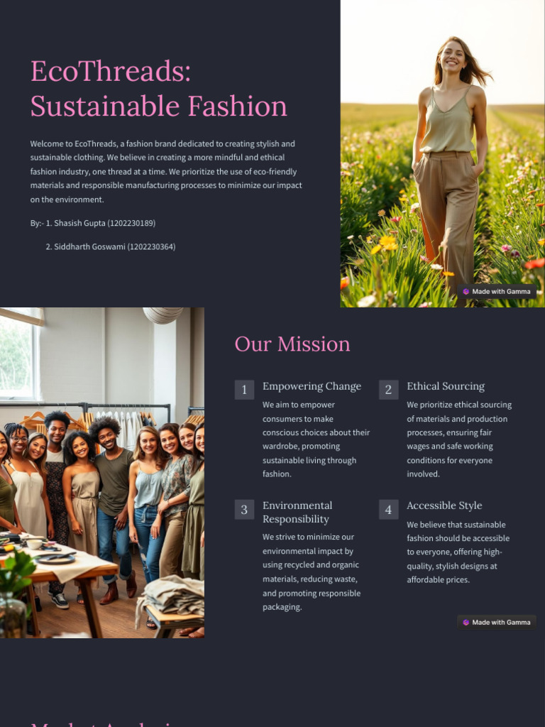EcoThreads Sustainable Fashion 3 | PDF