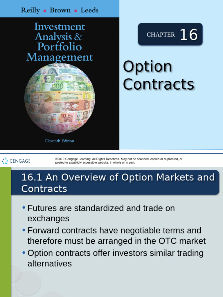 Reillybrown Iapm 11e PPT Ch16 | PDF