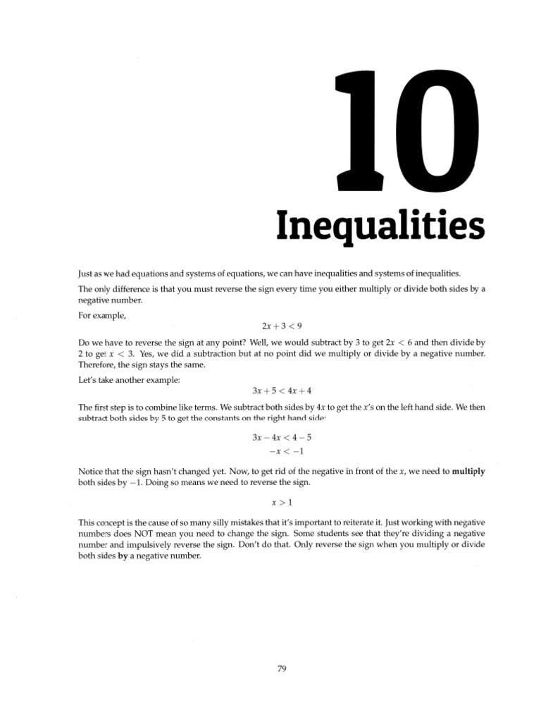 Inequalities | PDF