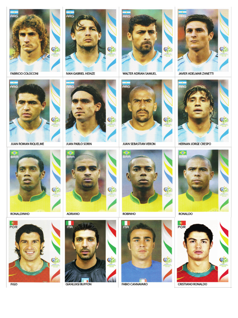 Panini 2006 Seleccionado | PDF
