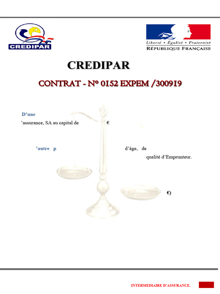 Contrat - de Prêt | PDF