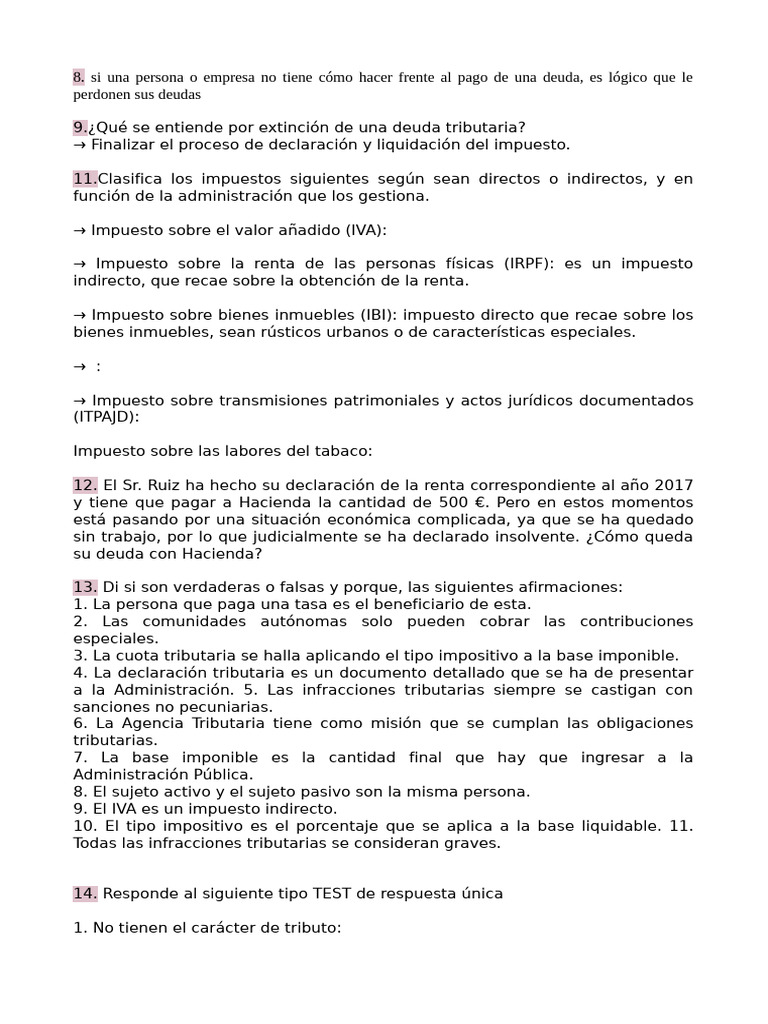 Ejercicio 1 UD 4 Taxa | PDF