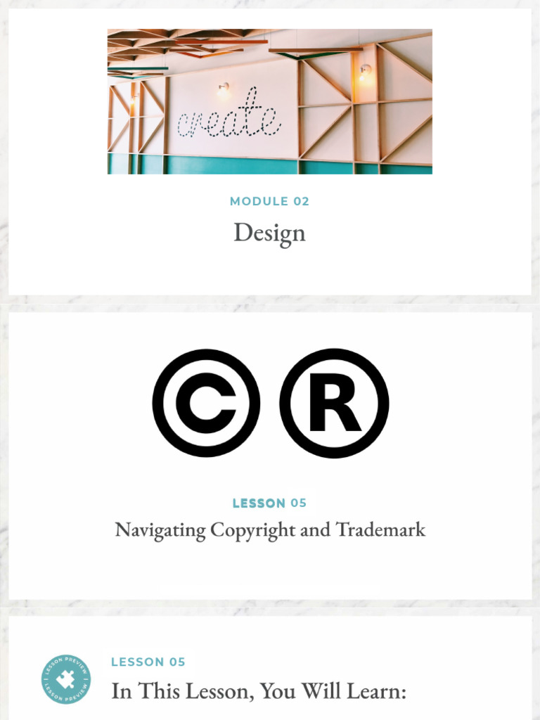 LCPA Navigating Copyright and Trademarks Slides | PDF