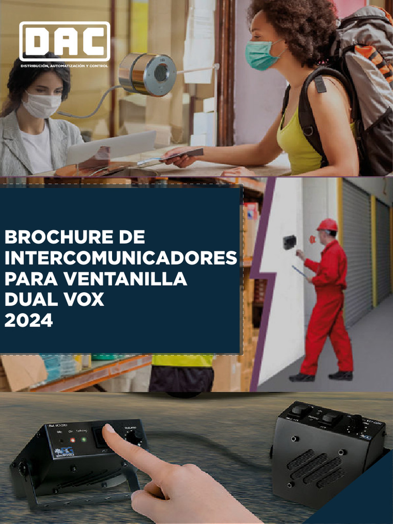 Brochure Intercomunicadores para Ventanilla | PDF