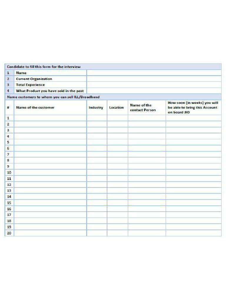 Candidate Fact Form-ESO | PDF