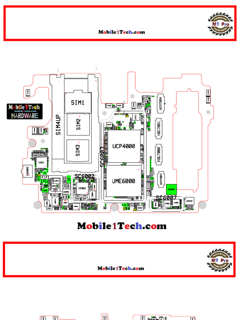 SM-A920F Galaxy A9 2018 PCB Layout | PDF