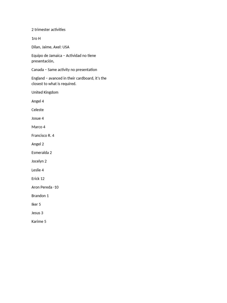 Activities for 2 grade | PDF