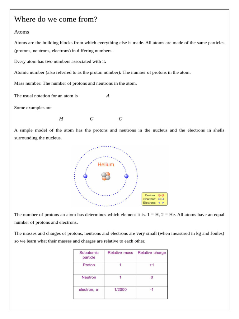 EoY Science Revision | PDF