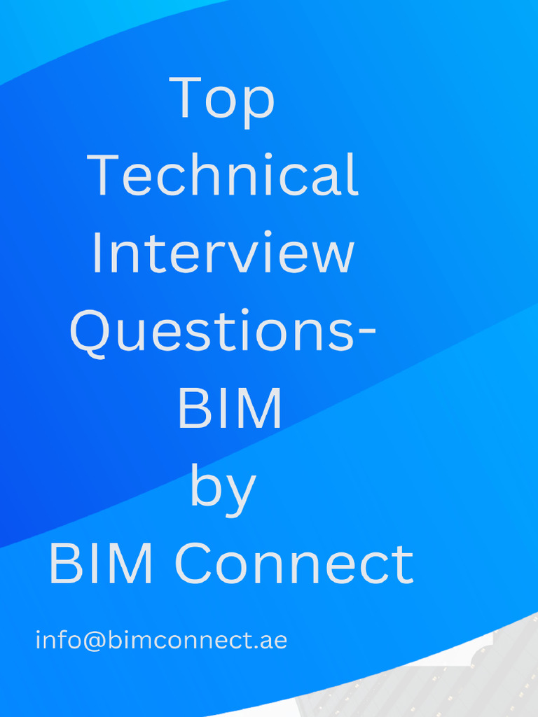 BIM Interview Questions | PDF