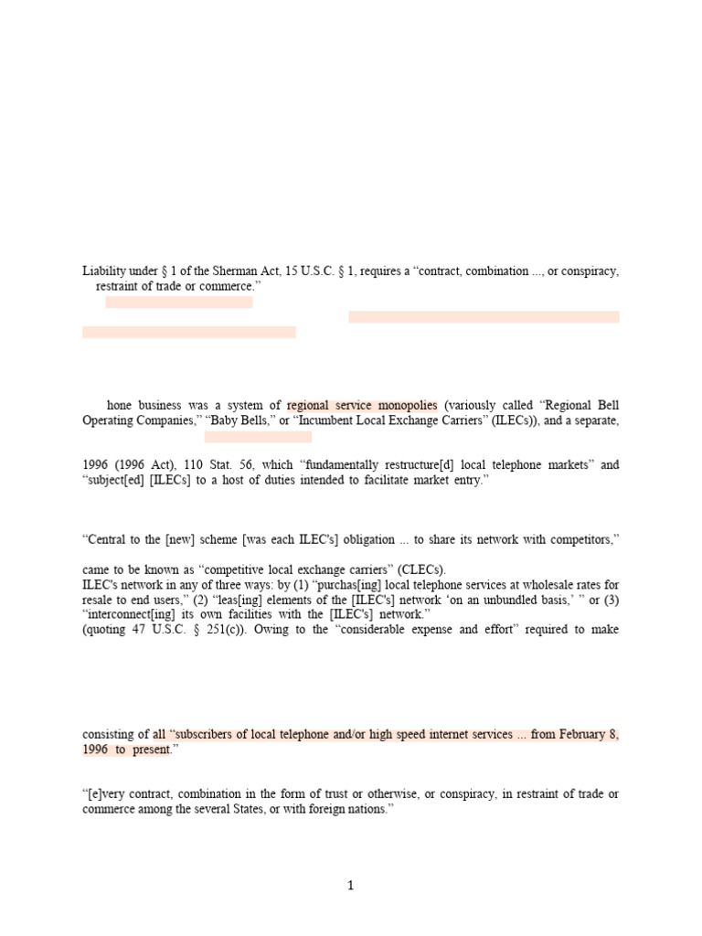 Bell Atlantic V | PDF