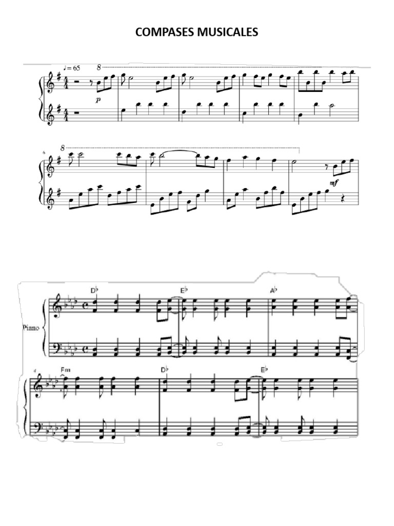 Compases Musicales | PDF