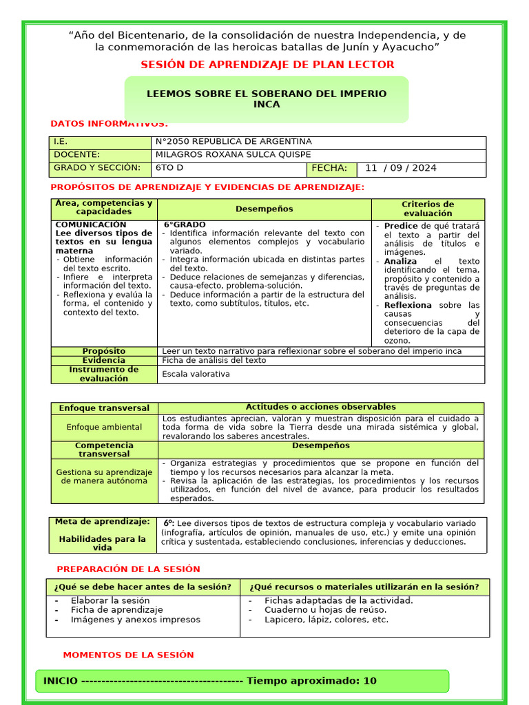 Ses-Juev-Pl-Leemos Sobre El Día Internacional de La Preservación de La ... Ses-Juev-Pl-Leemos Sobre El Día Internacional de La Preservación de La ...