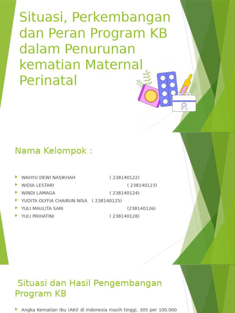 Situasi, Perkembangan Dan Peran Program KB Dalam-1 | PDF