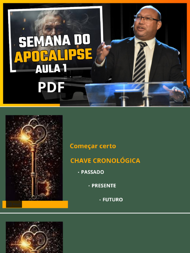 PDF AULA 1 - IMERSÃO NO APOCALIPSE | PDF