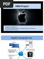 Human Resource Management of Apple.inc | Apple Inc. | Macintosh