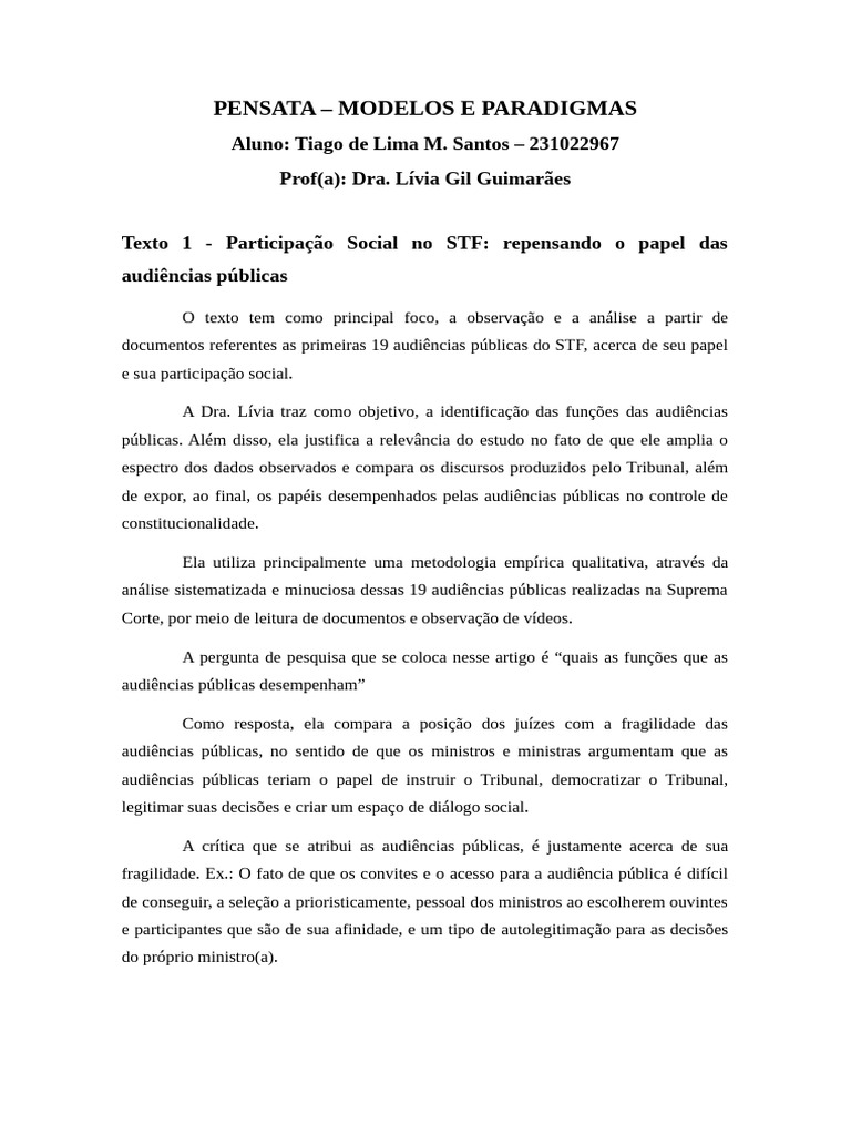 pensata modelos | PDF