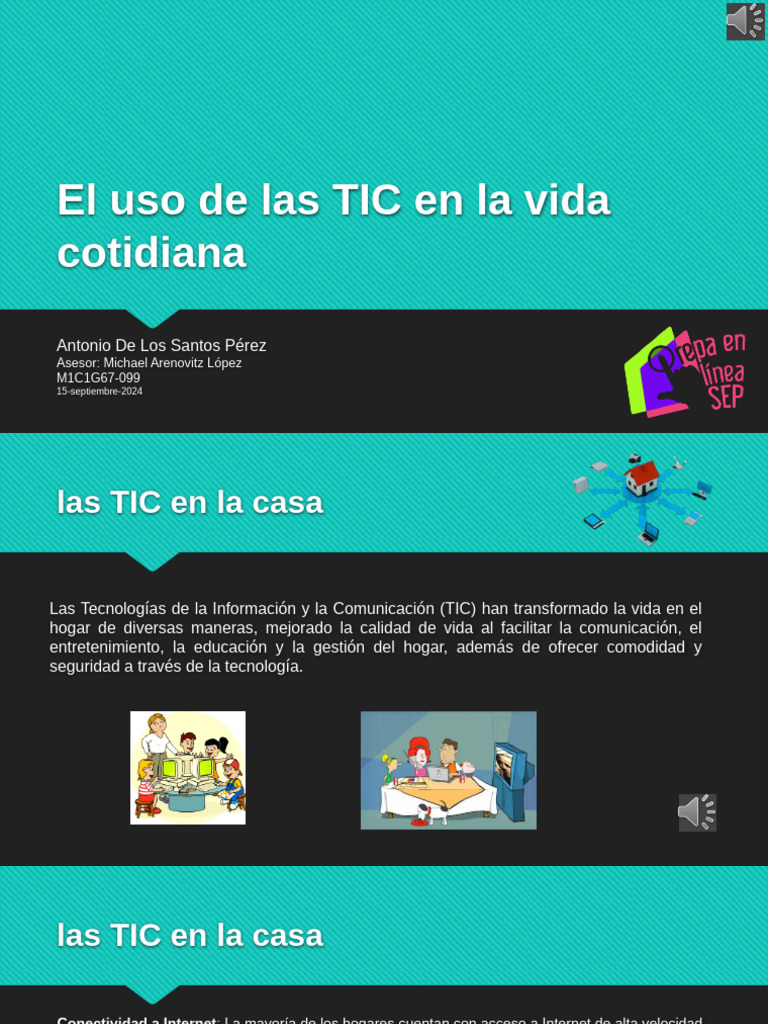 TIC en el Hogar: Transformación Diaria | PDF | Tecnología de ...