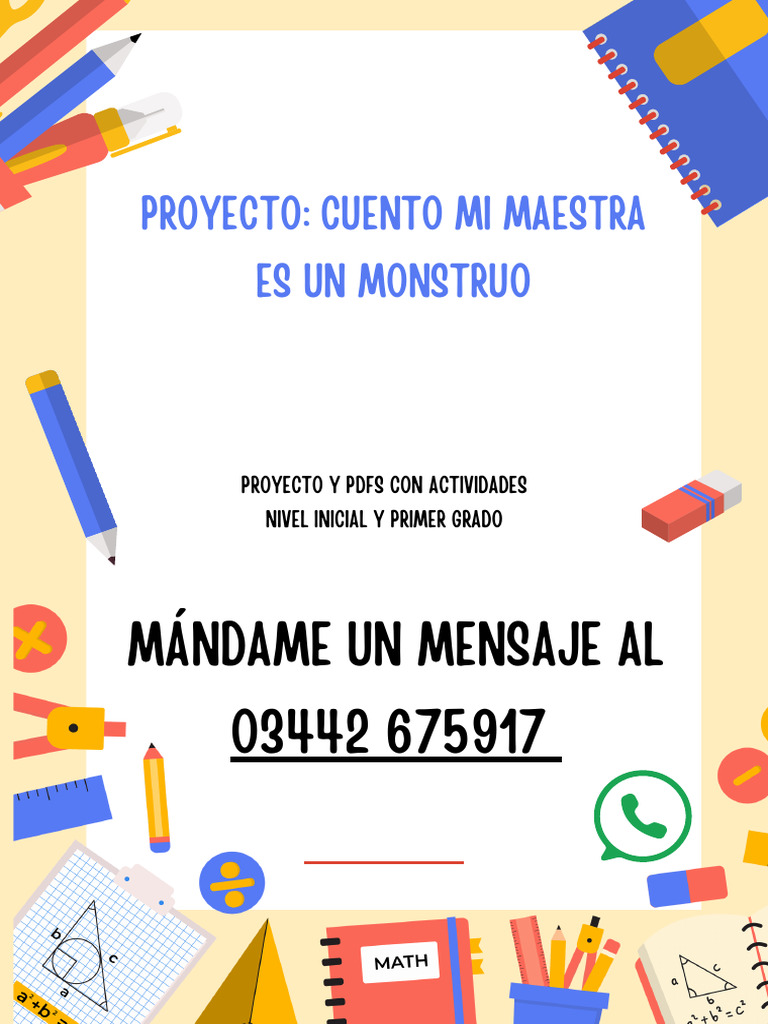 Mi Maestra Es Un Monstruo. Alicia Abatilli | PDF | Gratitud ...