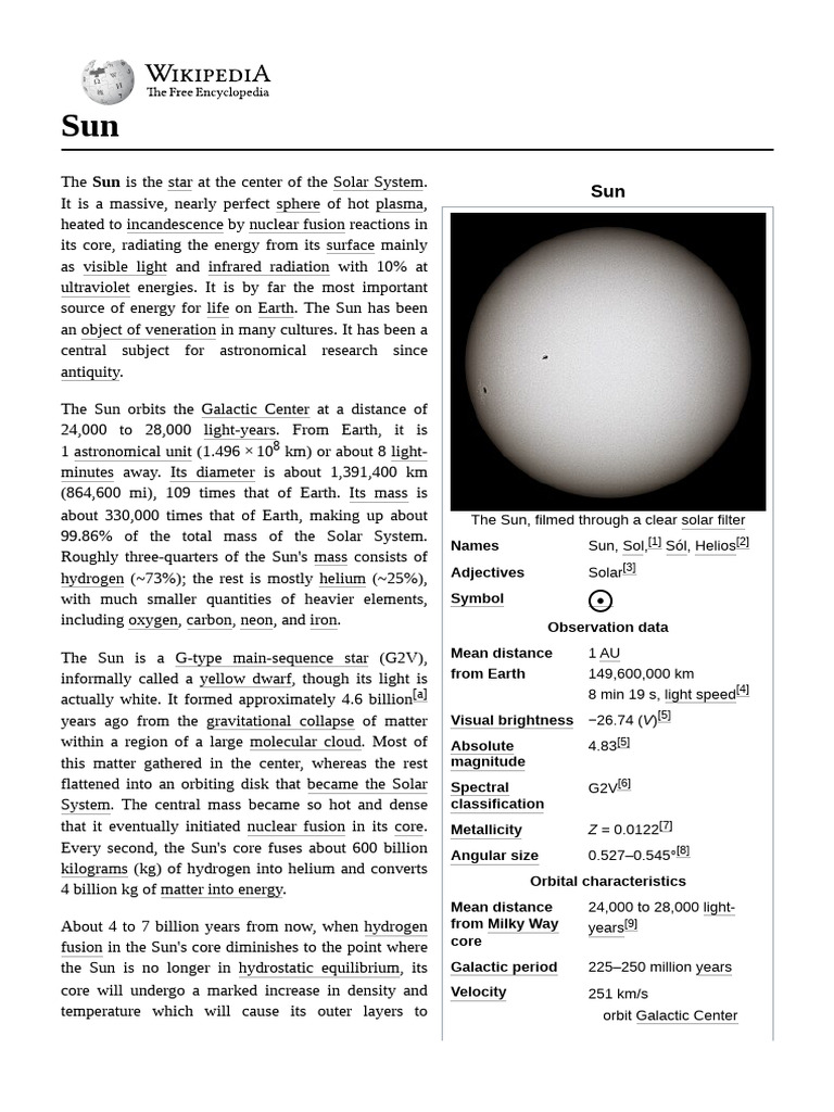 The Sun, Filmed Through A Clear Solar Filter Sun, Sol, Sól, Helios ...