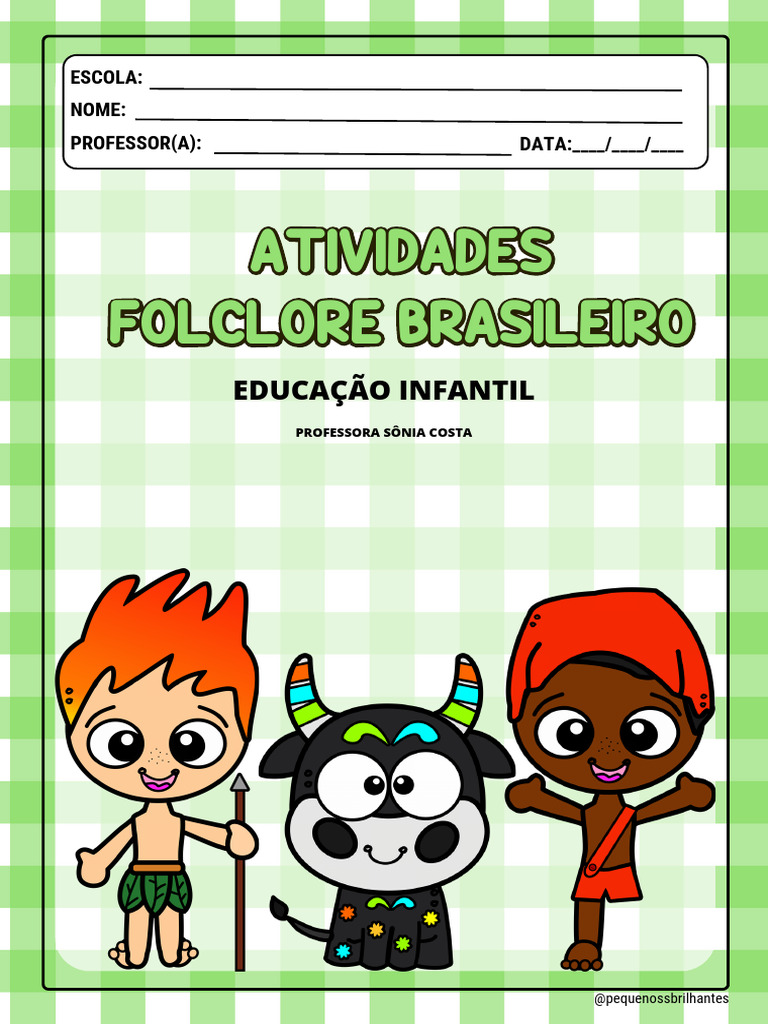 Atividades Folclore Para Educacao Infantil 1 | PDF