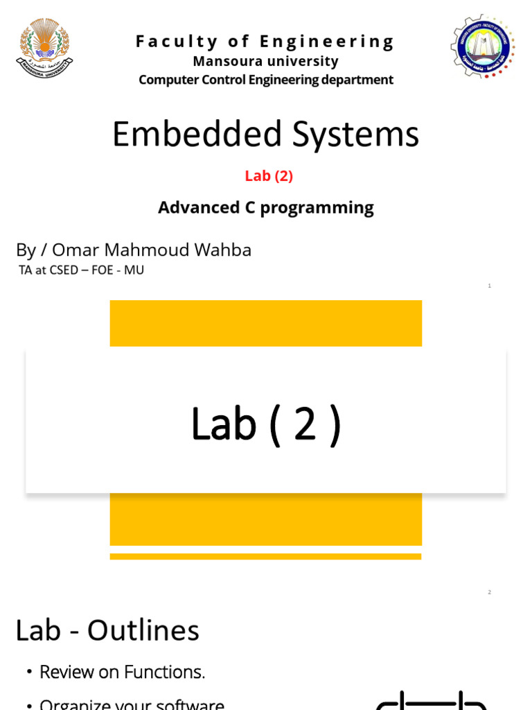 Advanced C Programming for Embedded Systems | PDF | Computer ...
