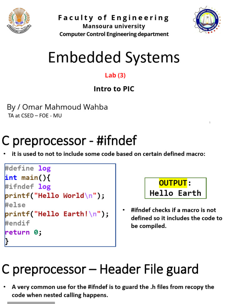 Lab3 Cce Intro To Pic | PDF | Microcontroller | Scope (Computer Science)
