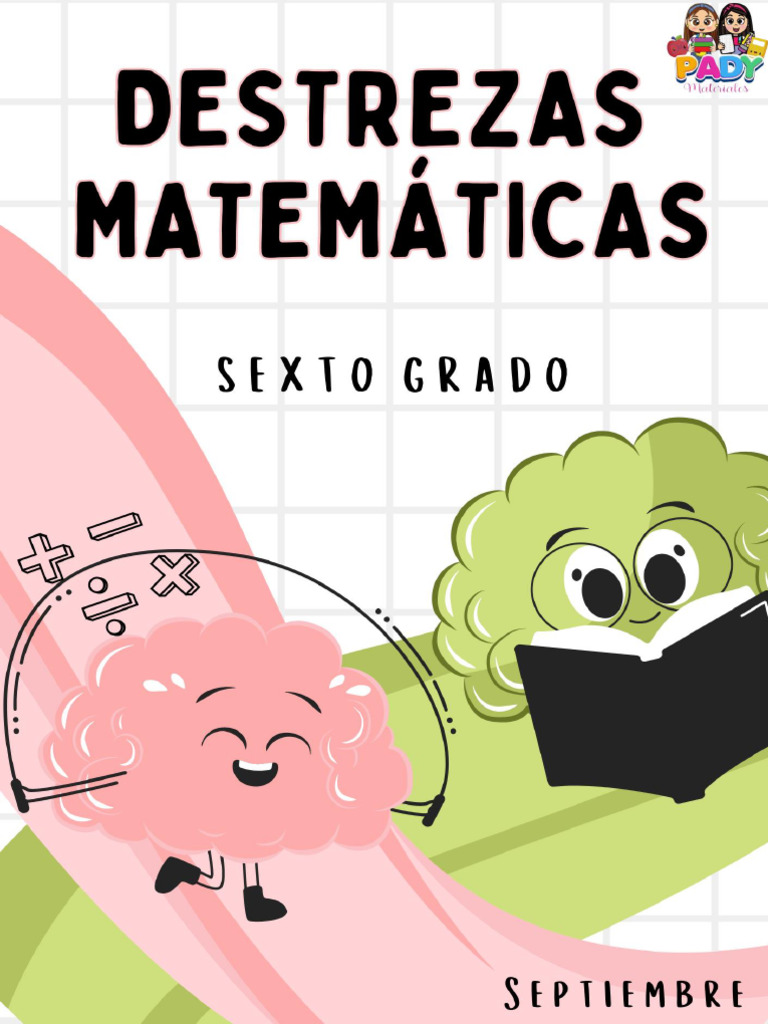 6° Destrezas Matemáticas - Septiembre | PDF