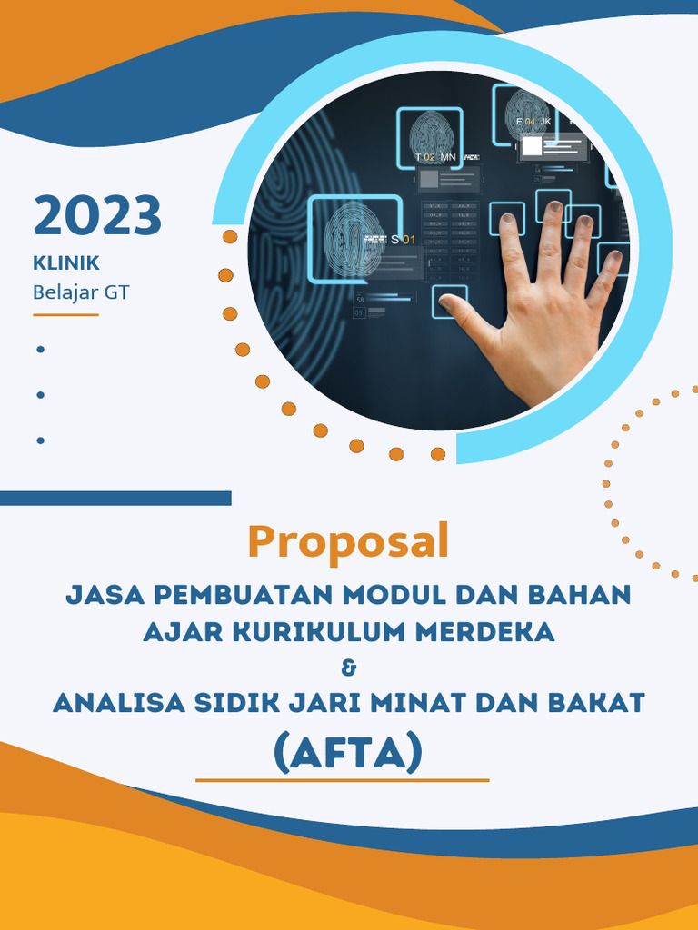 Proposal Kerja Sama Jasa Pembuatan Modul Ajar Dan AFTA | PDF
