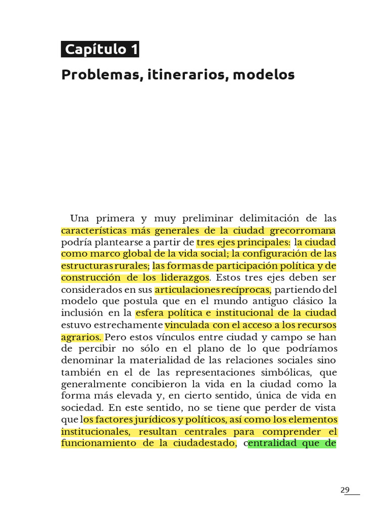 Gallegos, la polis griega. Cap 1-problemas, itinerarios, moedelos | PDF