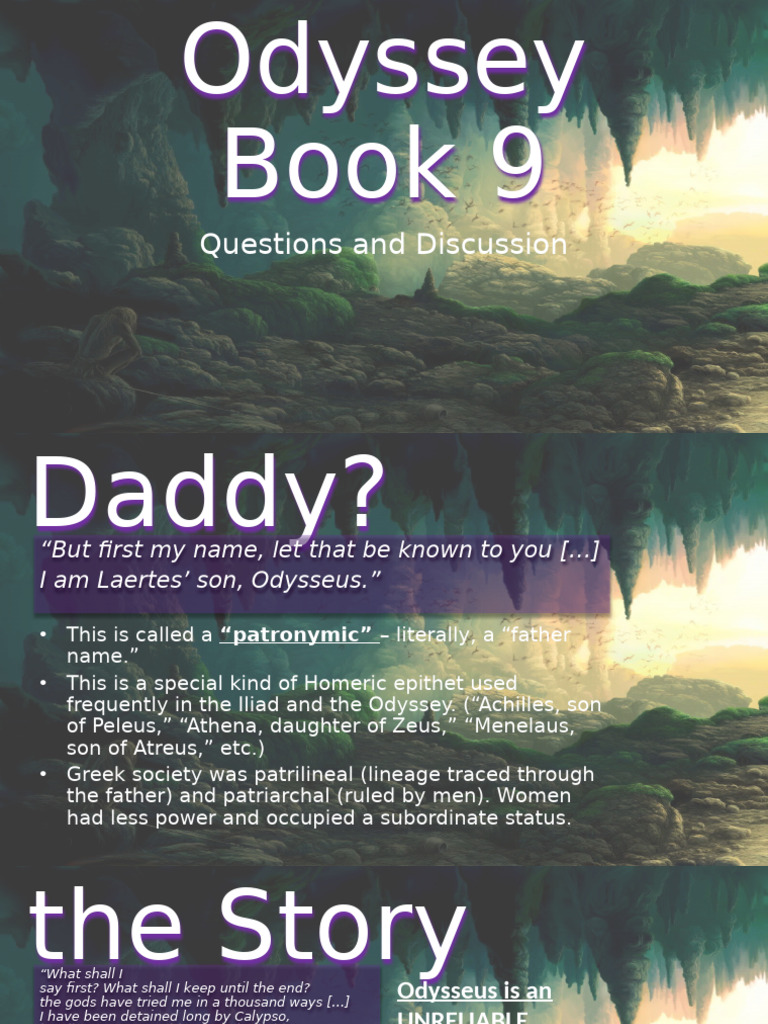 The Odyssey | PDF | Odyssey | Odysseus