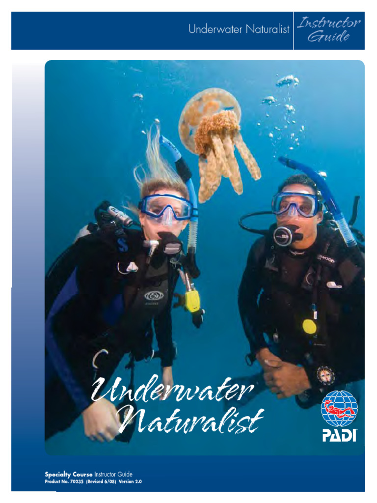 Underwater Naturalist | PDF | Scuba Diving | Science & Mathematics