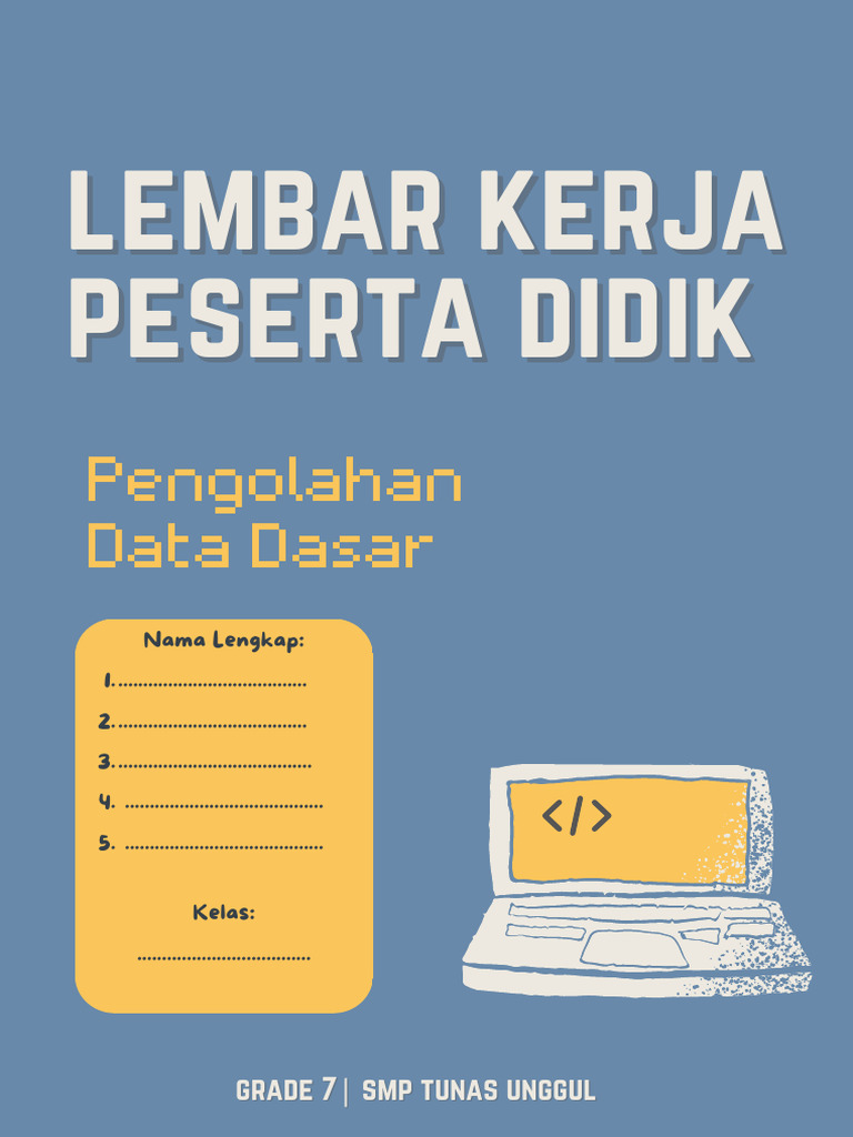 LEMBAR KERJA ANALISIS DATA 1 | PDF LEMBAR KERJA ANALISIS DATA 1 | PDF