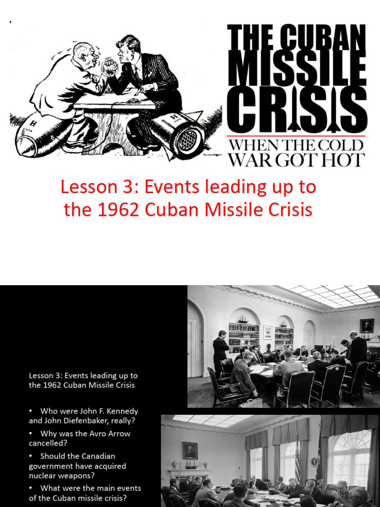 Lesson 3 Events Leading Up To The Cuban Missile Crisis NO AUDIO | PDF