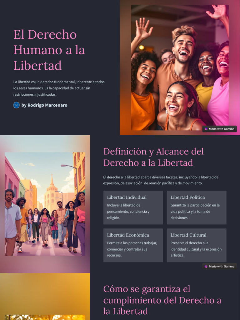 El Derecho Humano a La Libertad | PDF