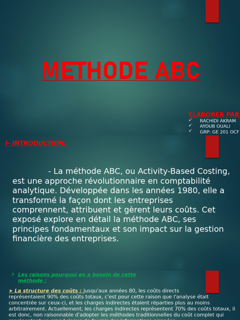METHODE ABC | PDF