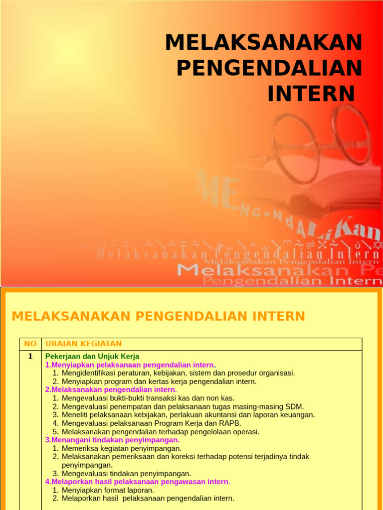 Pengendalian Interen Koperasi | PDF