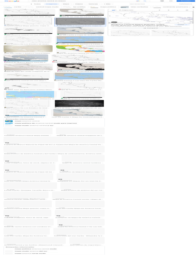 islas america central en blanco - Búsqueda de Google | PDF