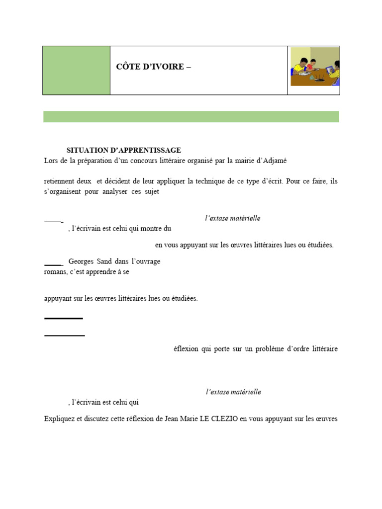 Cours Fr Tle (Savoir Rediger) Apc Ecole Online by Tehua | PDF