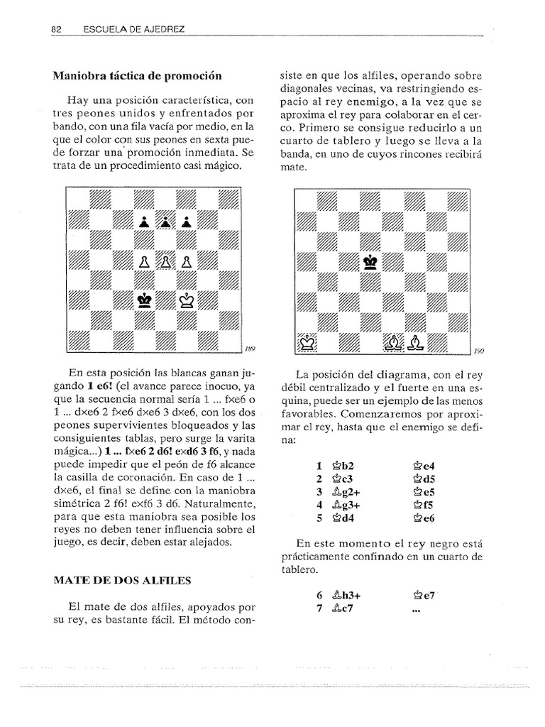Gude, Antonio (2007) - Escuela de Ajedrez 1 (Cap4) 82-83 | PDF