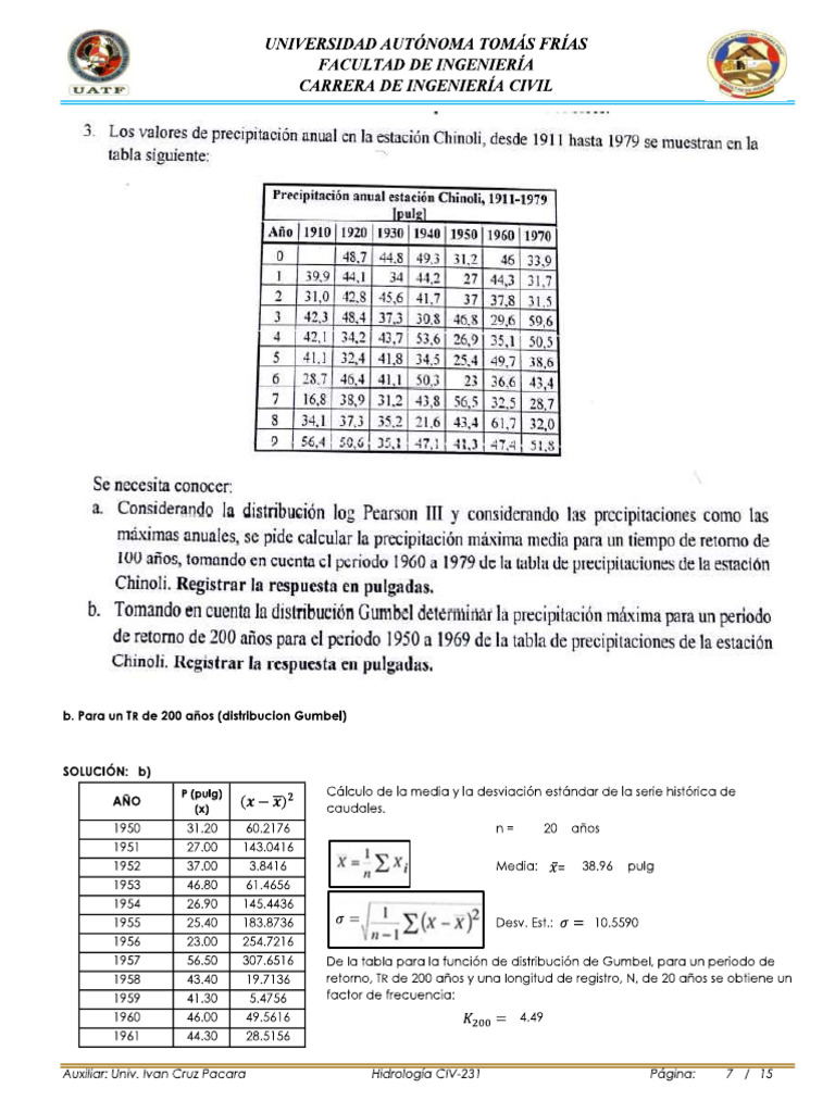 1er Parcial Semestre 1-2023 Preg.3 Solucion | PDF